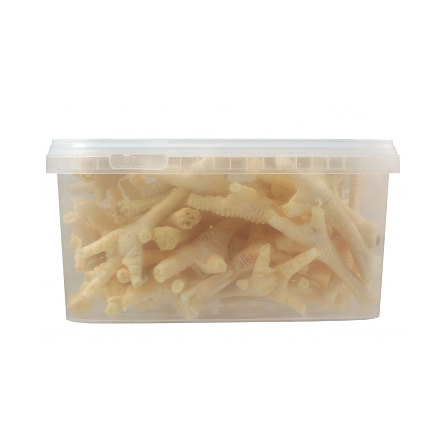 Chicken feet in plastic drum of 3.3 l | Dog Food | Pet Refined